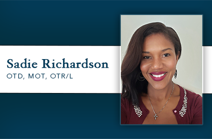 Sadie Richardson Tapped to Serve as Assistant Professor | The Occupational Therapy Program at ...